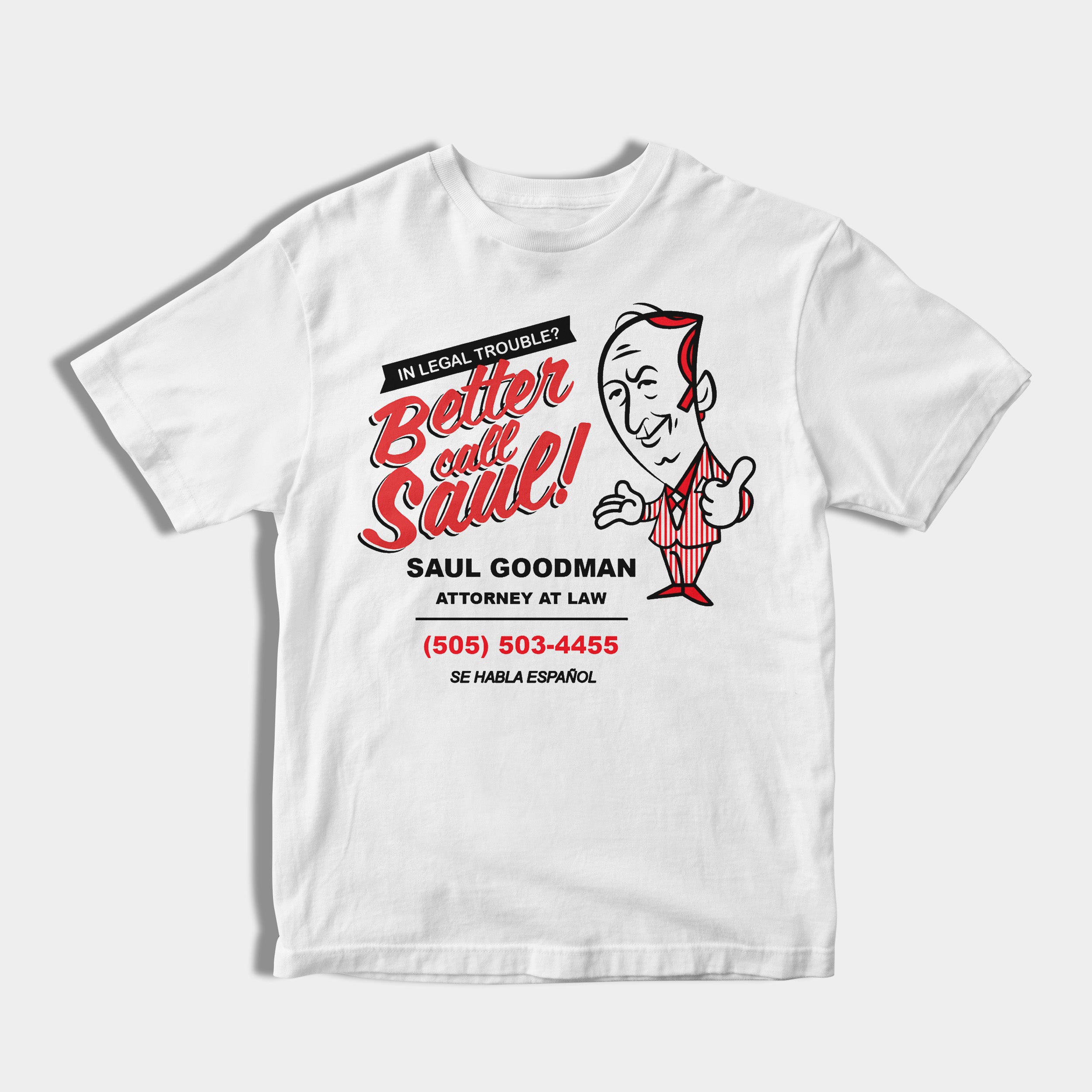 Better Call Saul White (CPOP) – Vulture Rock Apparel